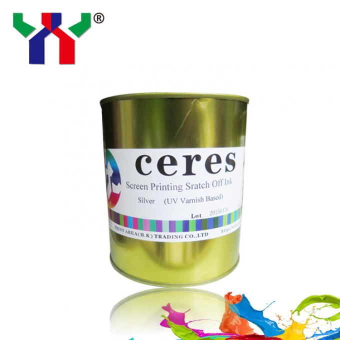 high quality screen printing scratch off ink