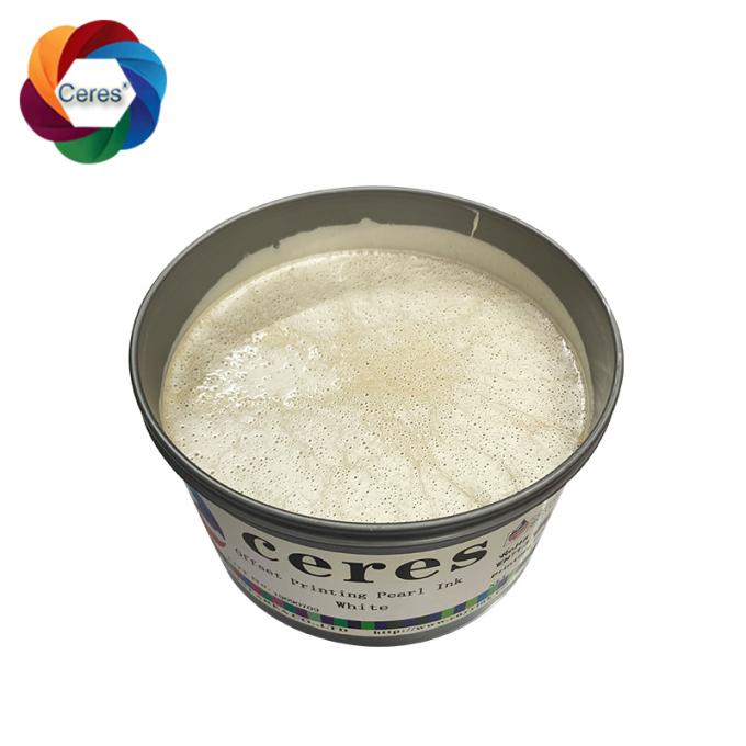 Gravure Gold White Paper Ink 1kg Can Security 3D Stereo Pearl Ink ...