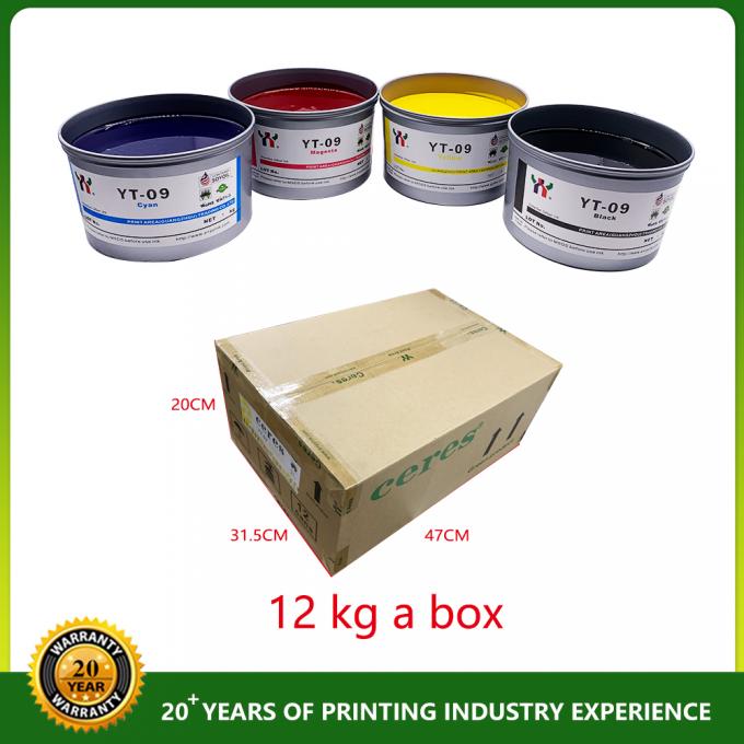 High Gloss Eco Friendly Ink Offset 1Kg Can Paper Printing Ink
