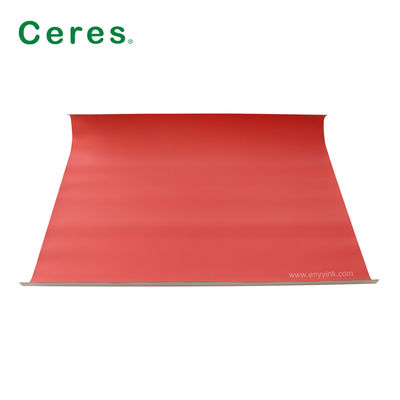 Uv Red Color Self Adhesive Printing Rubber Blanket 1.95mm Thickness