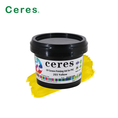 High Resistance UV Screen Printing Ink Fast Drying Panton Color