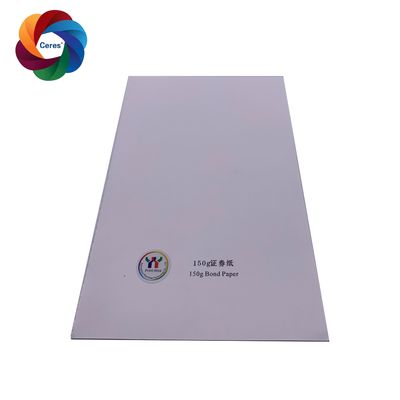 A4 150 Grams Anti Counterfeiting Paper With Fiber And Security Thread ...