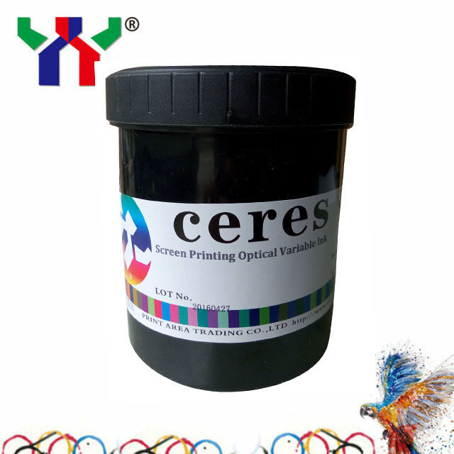 Interferometric Offset Printing Optical Variable Ink