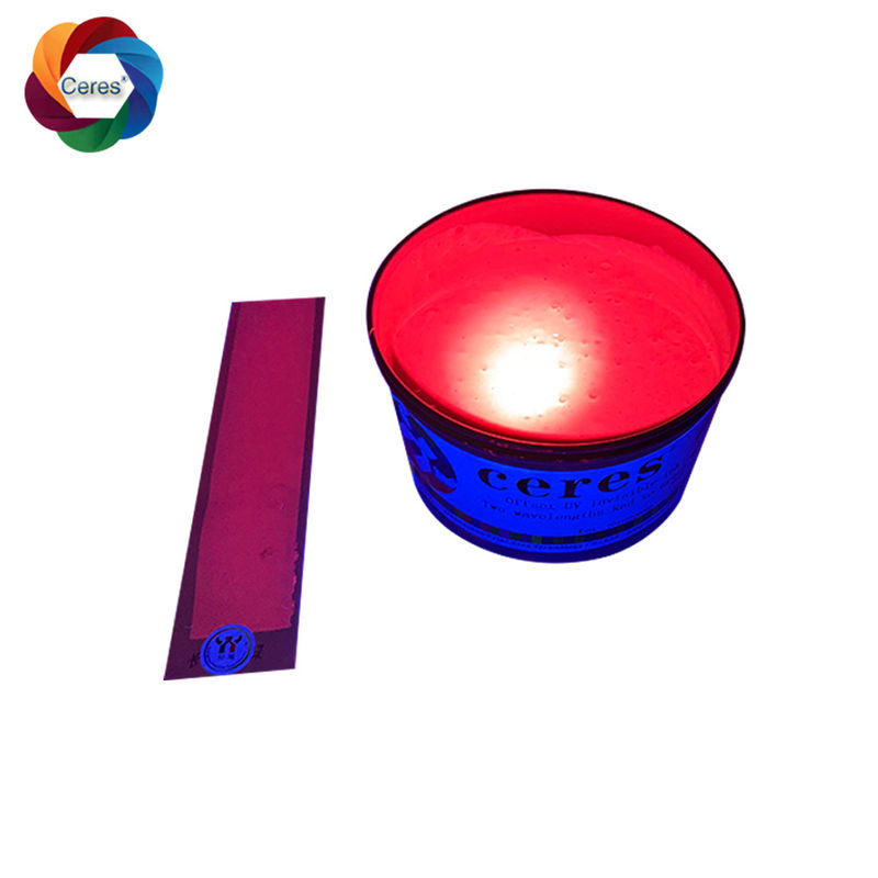Offset Printing UV Invisible Ink Plastic Paper Ceres Solvent Based Ink