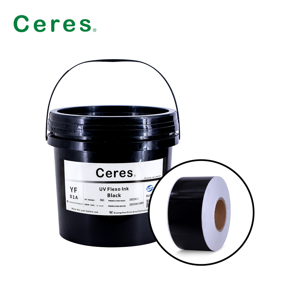 UV Flexo Ink CMYK And Panton Colors For Label Printing