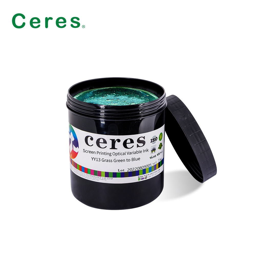 Yy-13 Grass Green To Blue OVI/optical Variable Ink