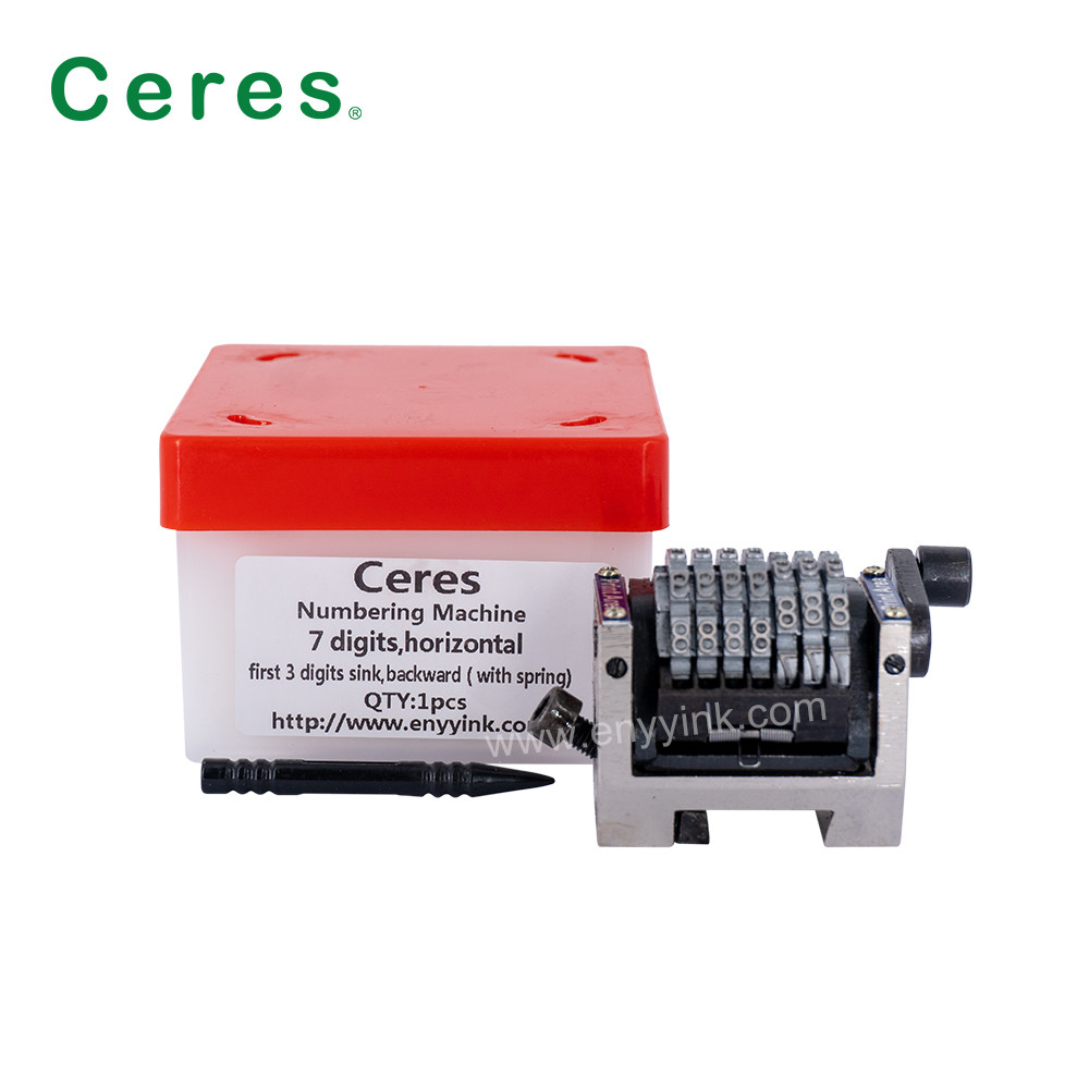 Gto52 Offset hortizal 7 Digits Numbering Machine